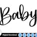 Cursive Script Number Five Vector Image Cut Files With SVG, Eps, Pdf ...