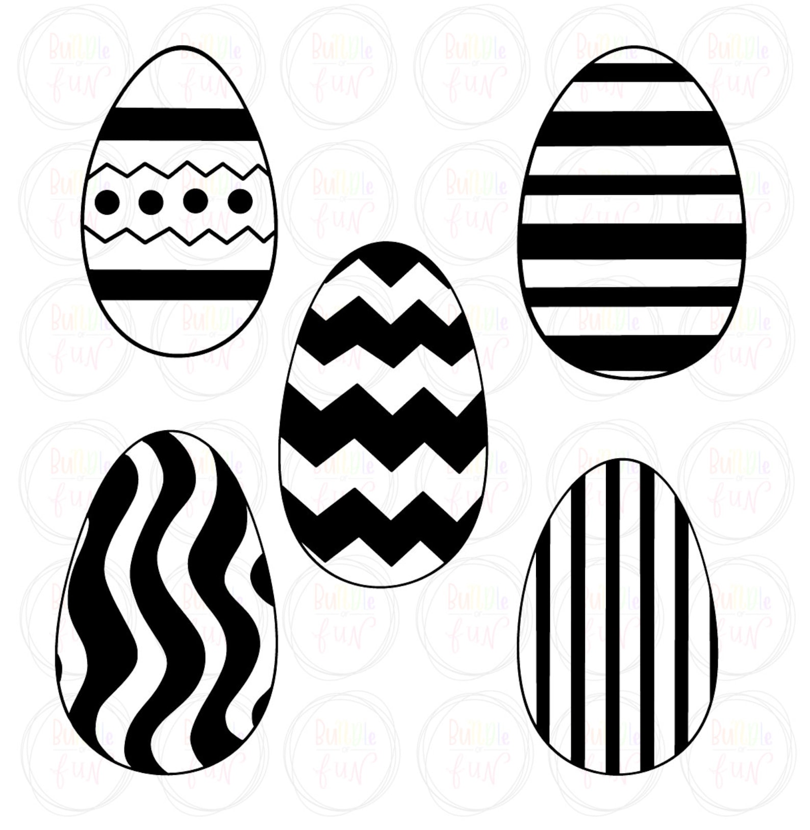 Osterei Paket SVG Dateien | Ostern 2021 Schnittdateien | Ostereier ...