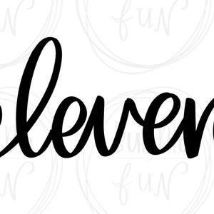 Cursive Script Days of the Week Silhouettes Clip Art Days SVG Days PNG ...