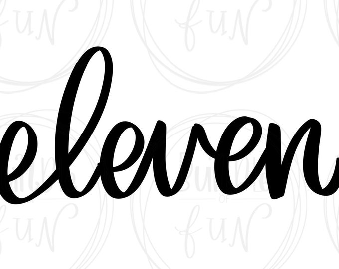 Baby Handwritten Word | Cursive Script Vector Image | Cut Files With ...