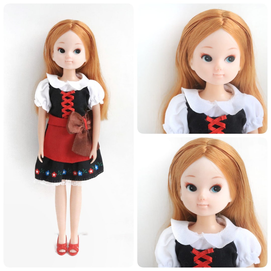 Rerooted Licca Doll Repro Licca Chan Japan Licca Doll Takara - Etsy