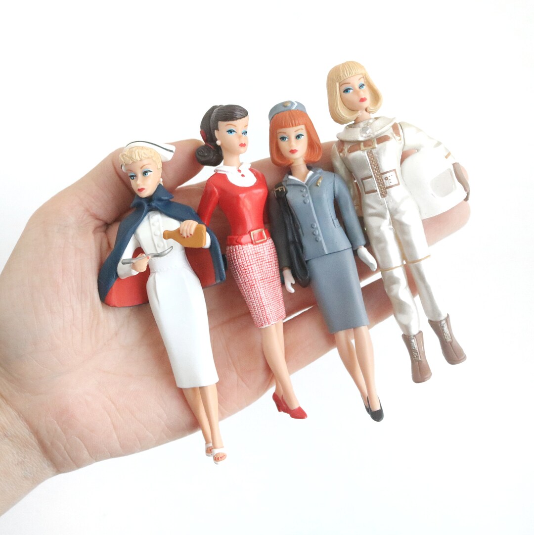 Original Mini Barbie Figure Dollhouse Miniature Barbie Figurines ...