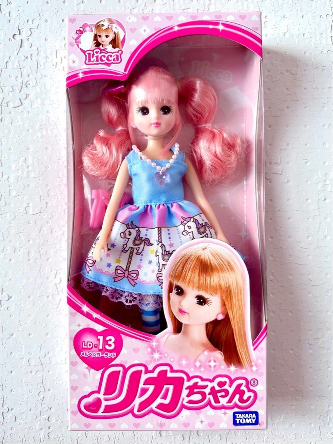 Kawaii Pink Hair Licca Doll Licca Chan Takara Doll Takara Tomy - Etsy