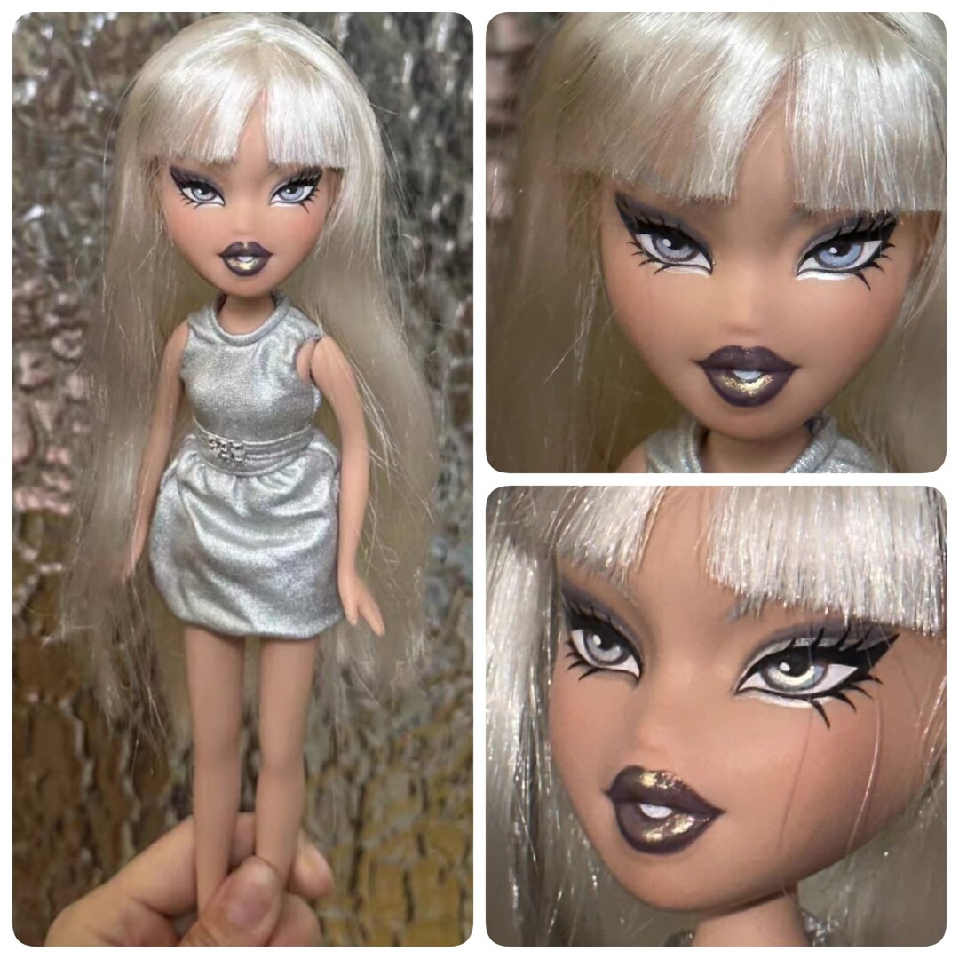 Repaint Bratz Doll Reroot Brazt Rerooted OOAK Bratz Doll Custom Bratz ...