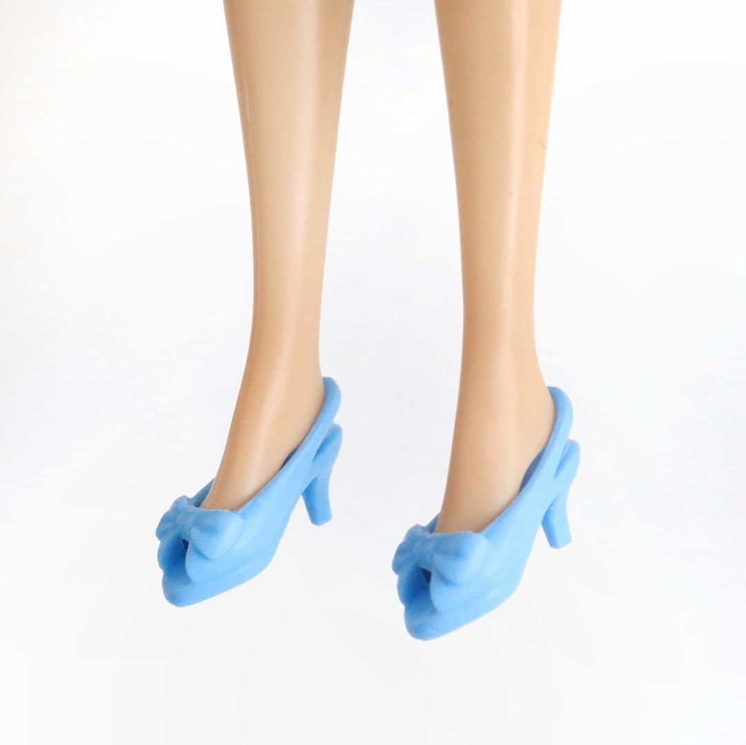 Blue Barbie High Heels Barbie Doll Accessories Regular Barbie - Etsy