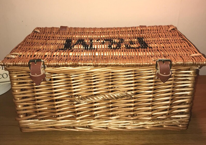 Fortnum & Mason Hamper Basket Medium Size W42cms D26cms H19cms - Etsy