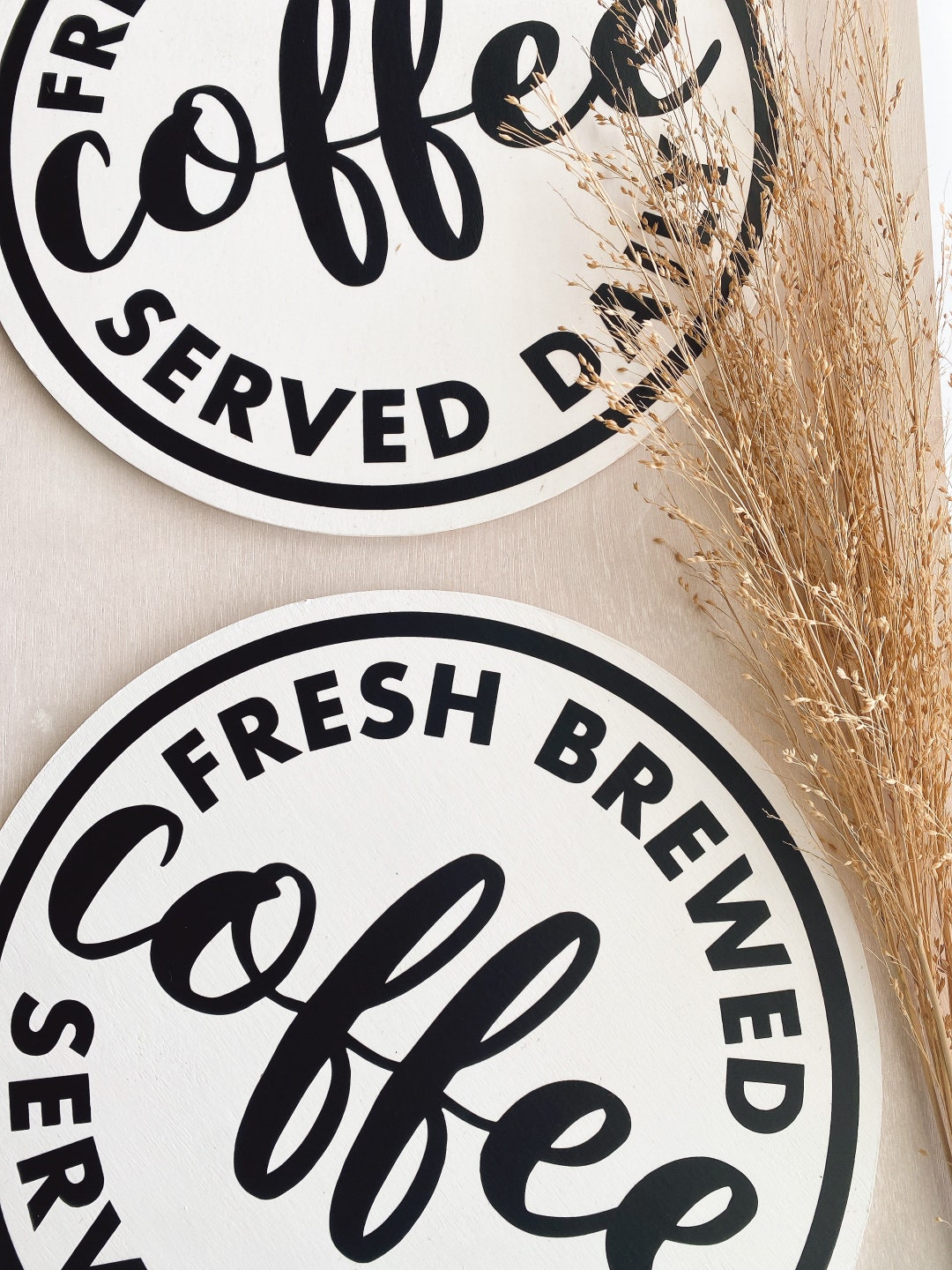 Oopsie 10 Wood & Vinyl, Coffee Sign. - Etsy