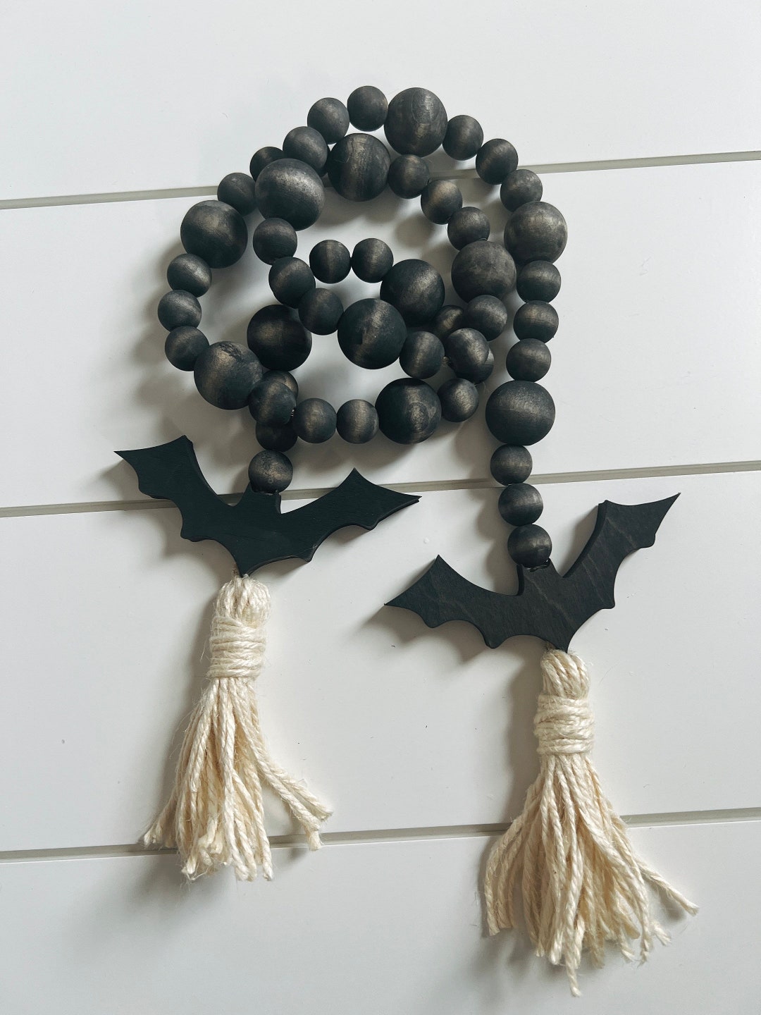Halloween Bat Beads/ Bat Garland - Etsy