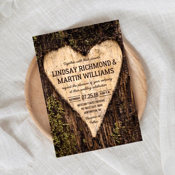 Country Wedding Invitation - Etsy