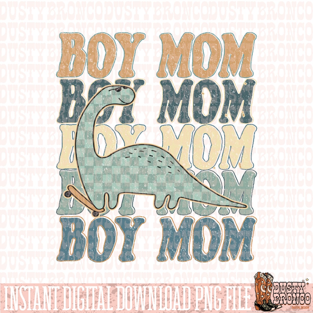 Boy Mom Png Boy Mama Png Mama Png Mothers Day Png Digital Download ...