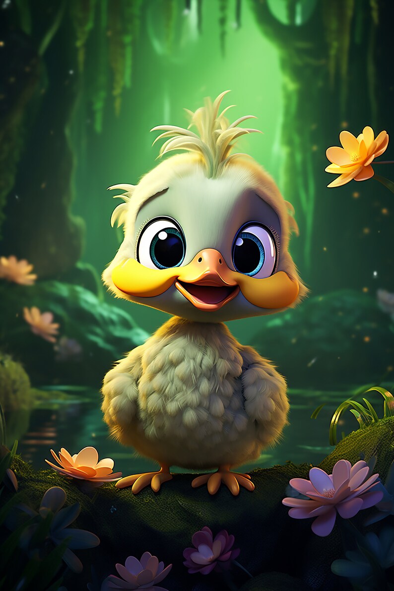 Quacky Delight Cute, Cutest Duckling - Etsy