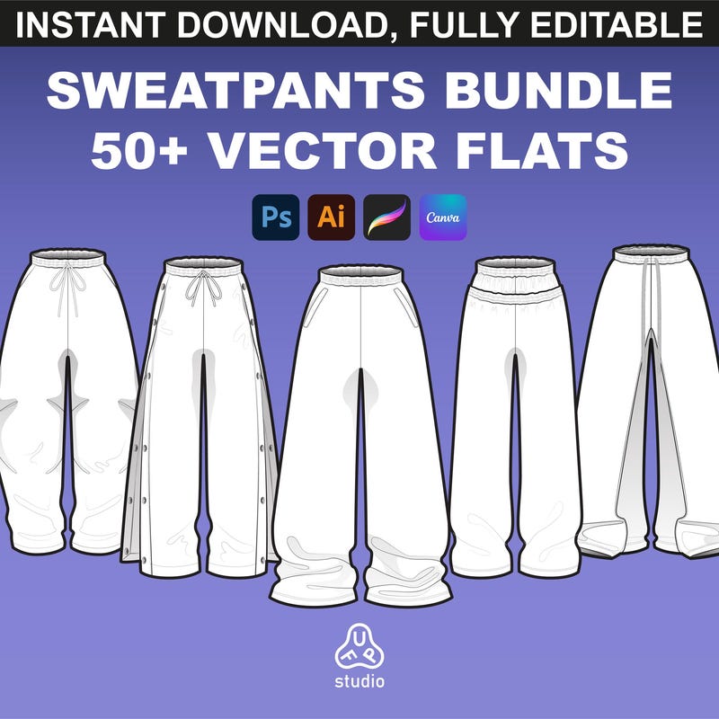 Sweatpants With Design - Etsy