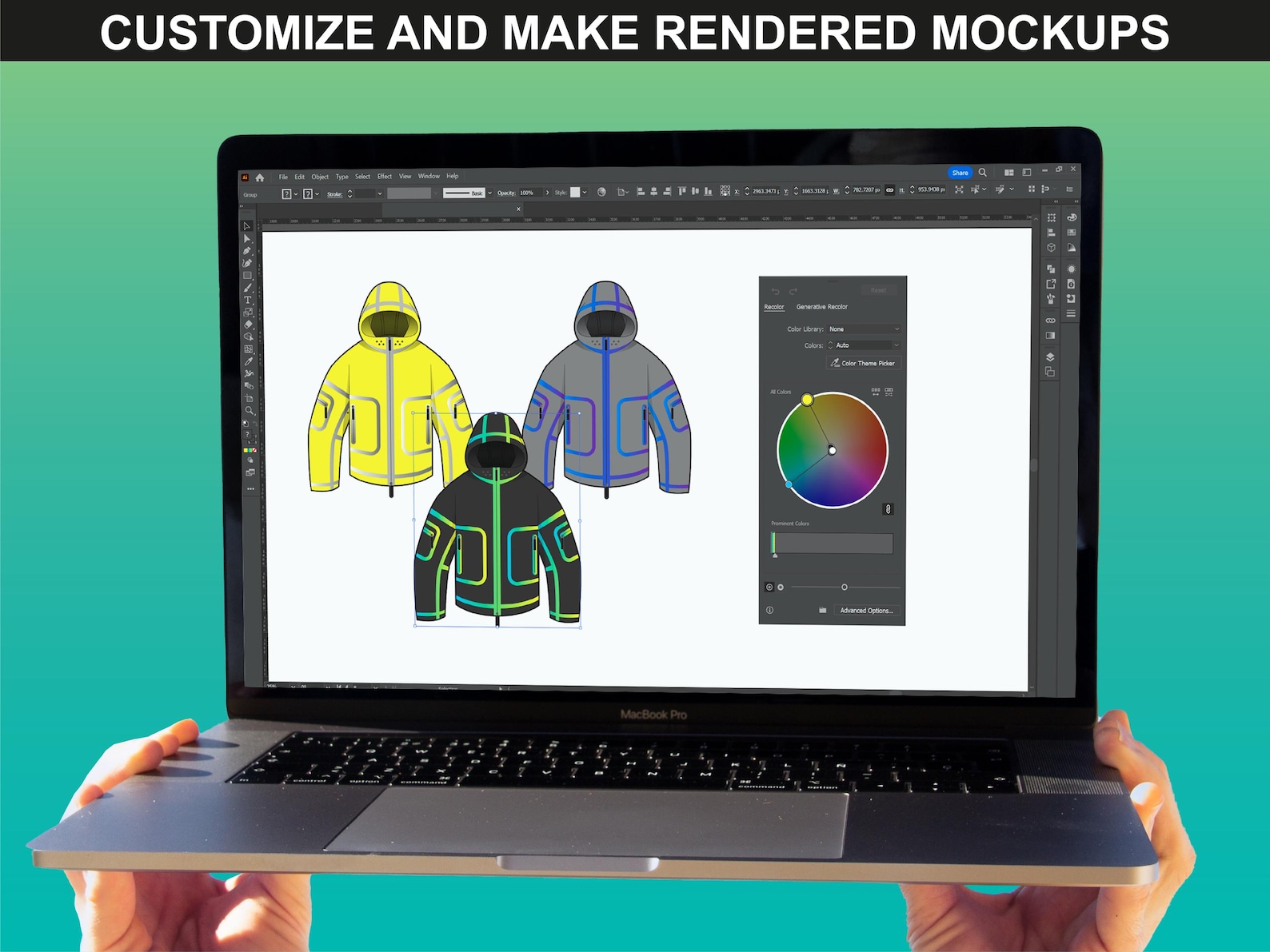 Activewear Mockups Bundle & Tech Pack Templates for Streetwear and ...