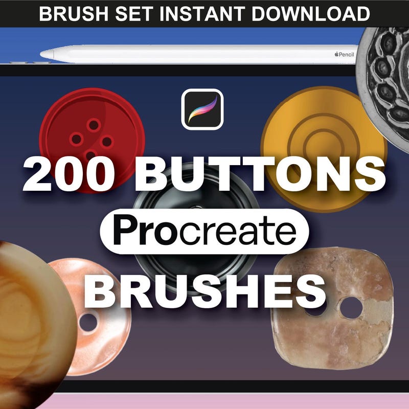 Buttons for Tech Pack - Etsy