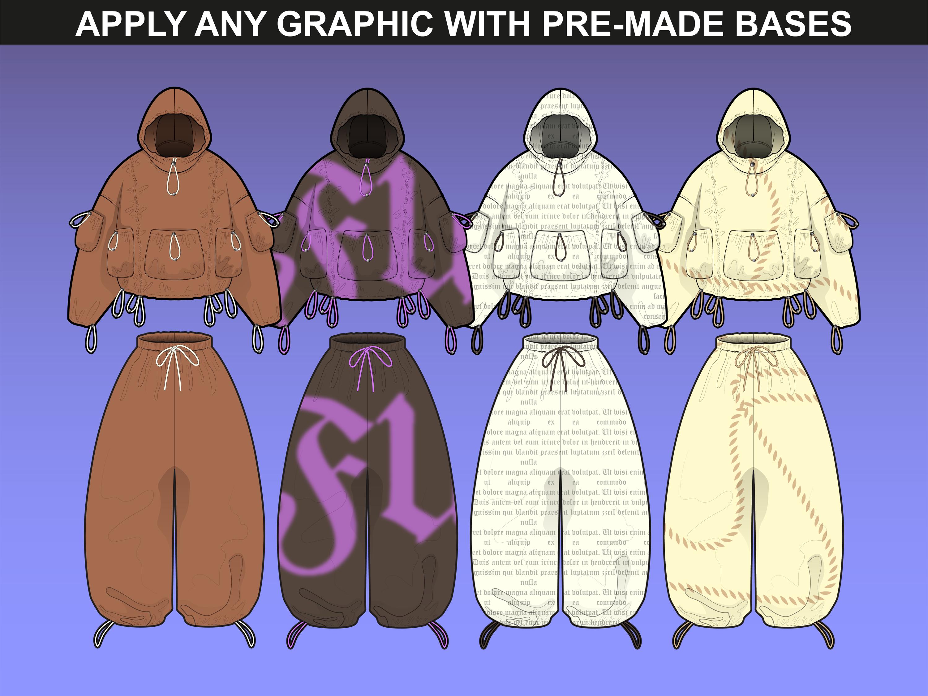200 Tracksuit Mockups & Fashion Vector Bundle Pack - Fashion Design ...