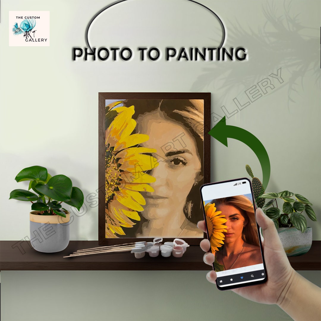 Paint by Number Custom, Personalised DIY Paint by Number Kit, Family ...