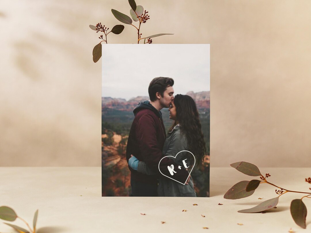 Simple Wedding Invitation Template: Customizable Save the Date (PDF) - Etsy