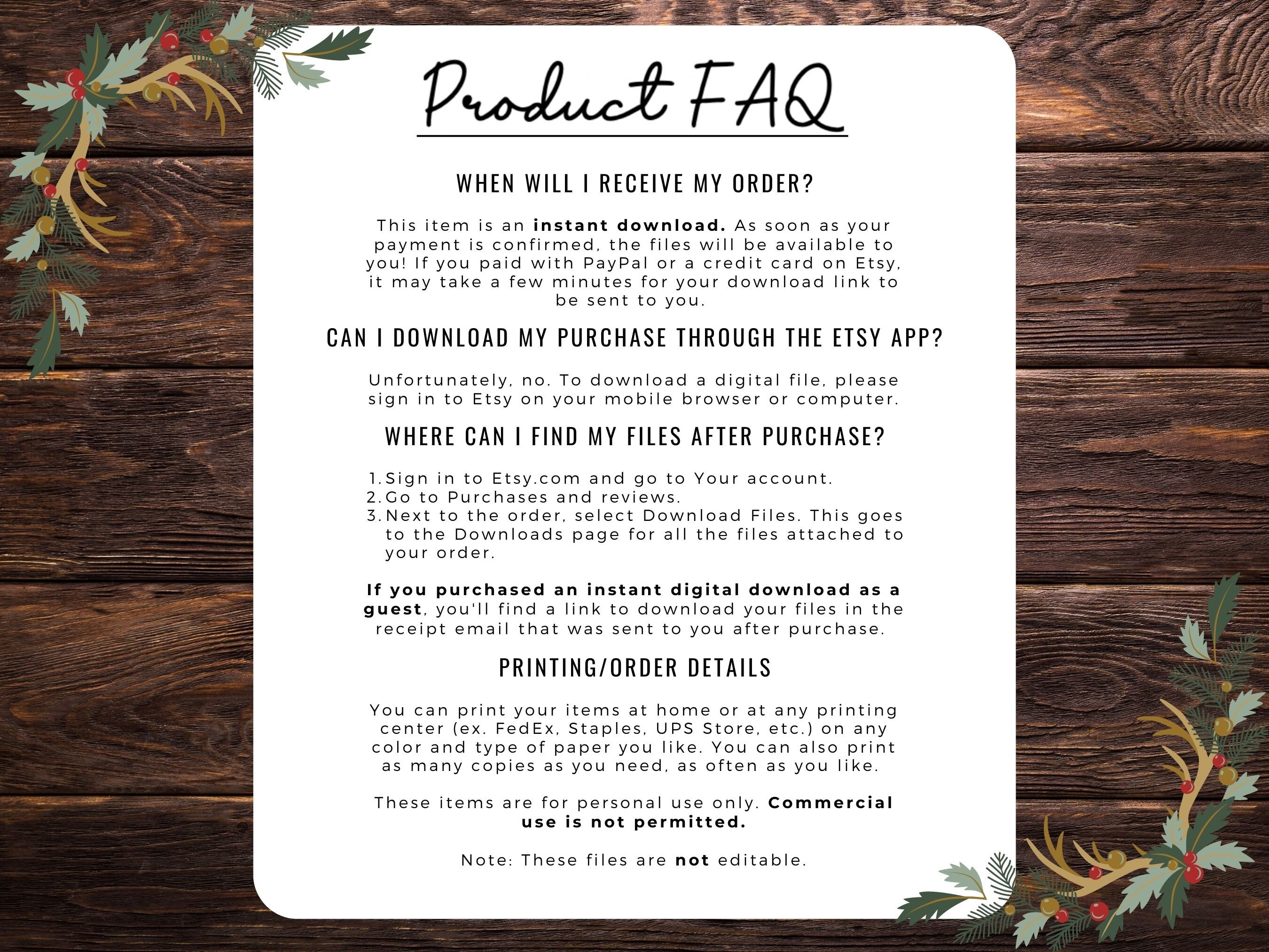 Christmas Bake off Party Kit: Printable Holiday Planner (digital ...