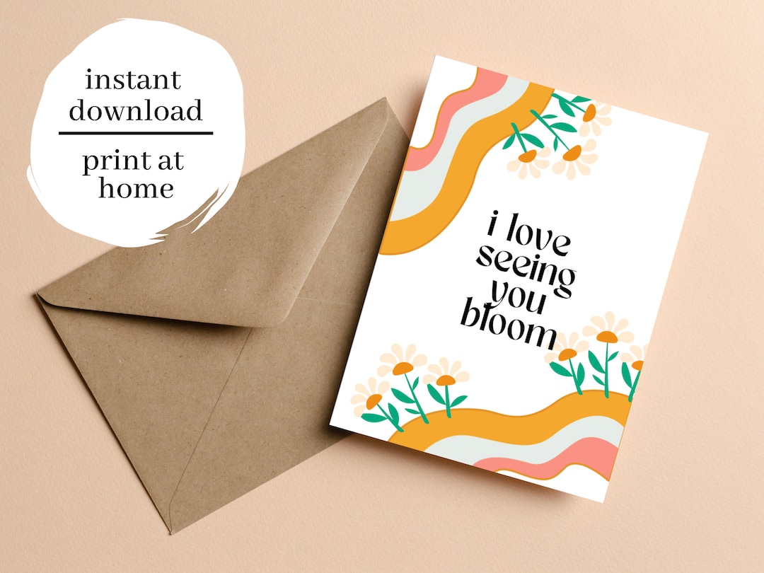 Printable Card Gratitude Card Congratulations Card - Etsy