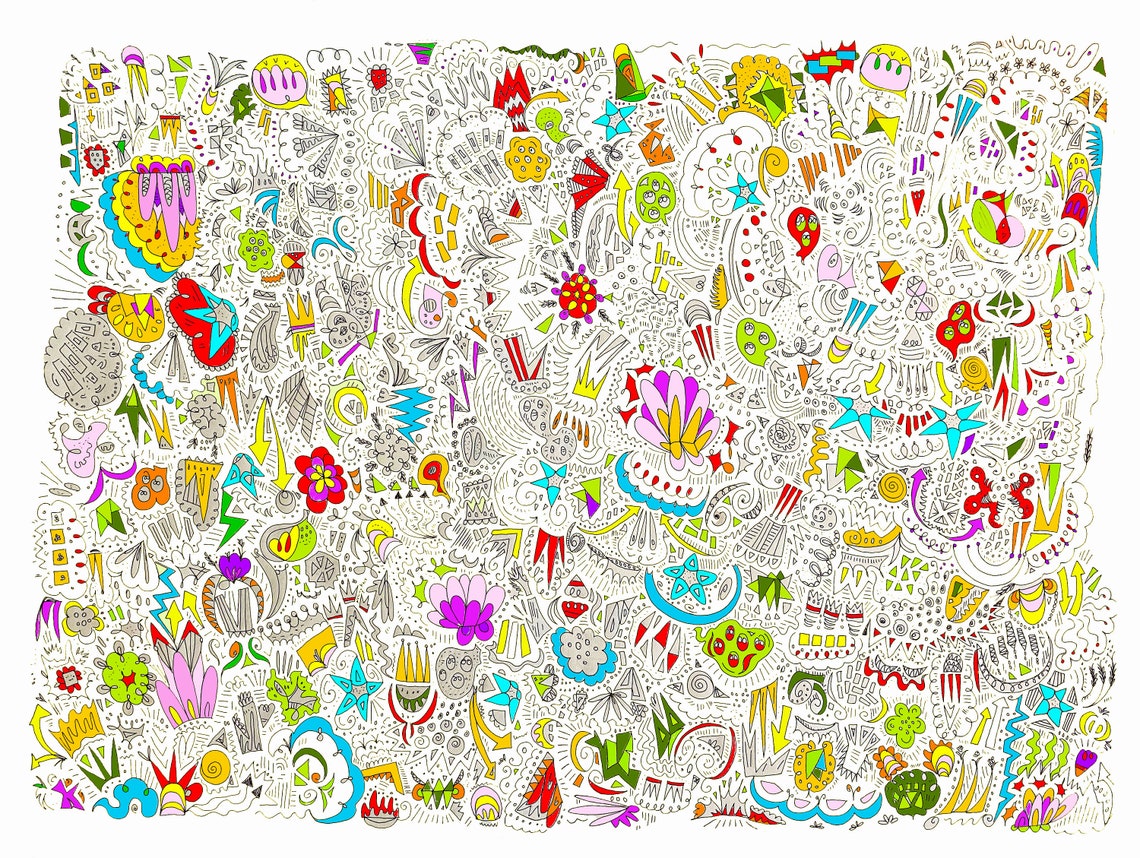 Mind Map Poster - Etsy