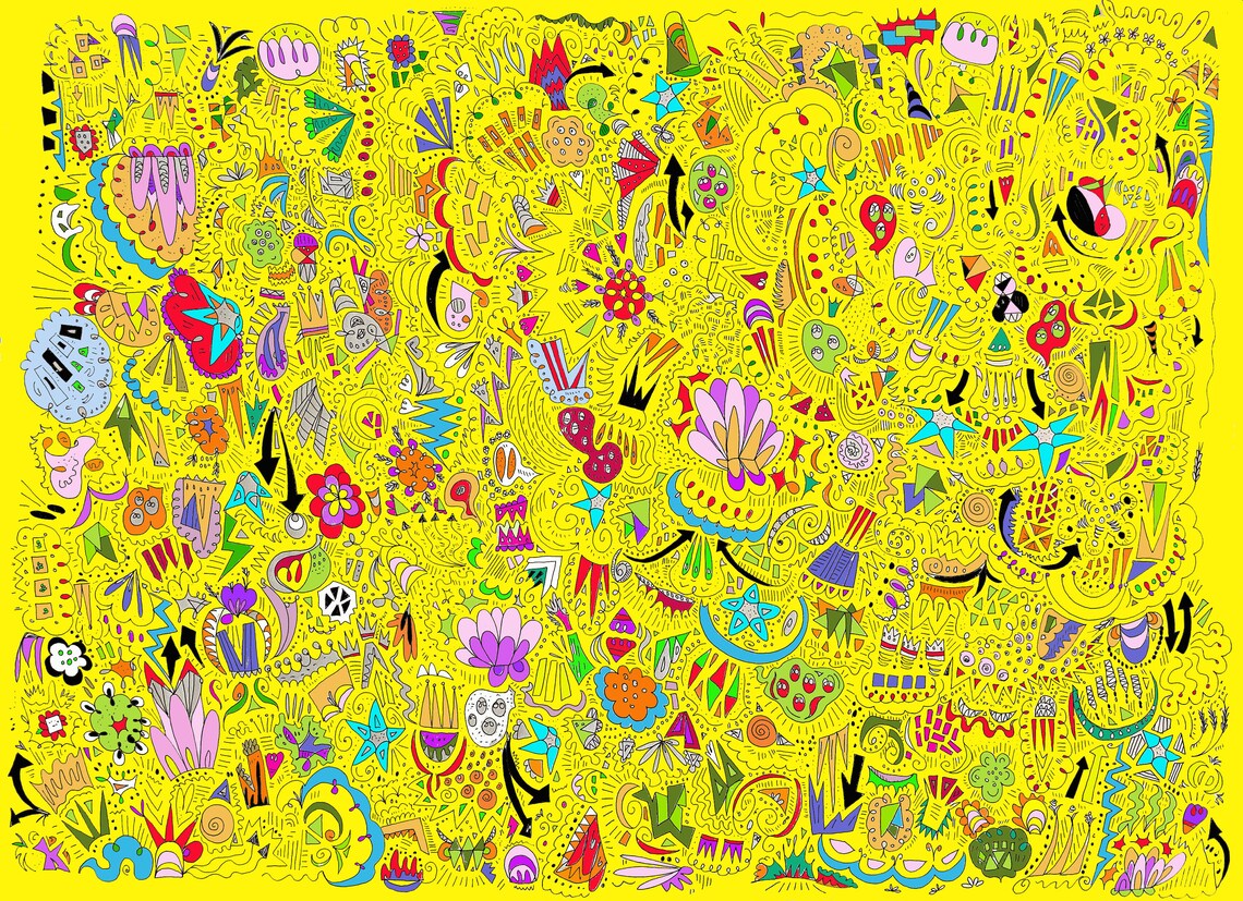 Mind Map Poster - Etsy