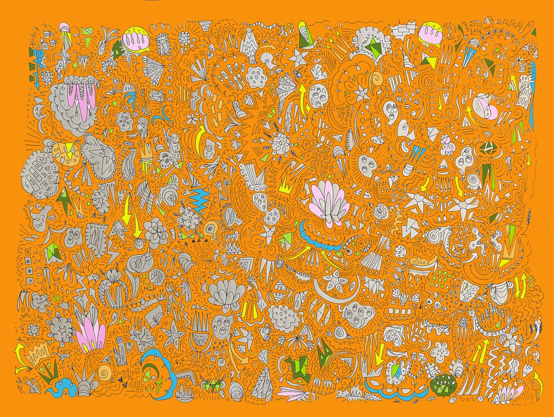 Mind Map Poster - Etsy