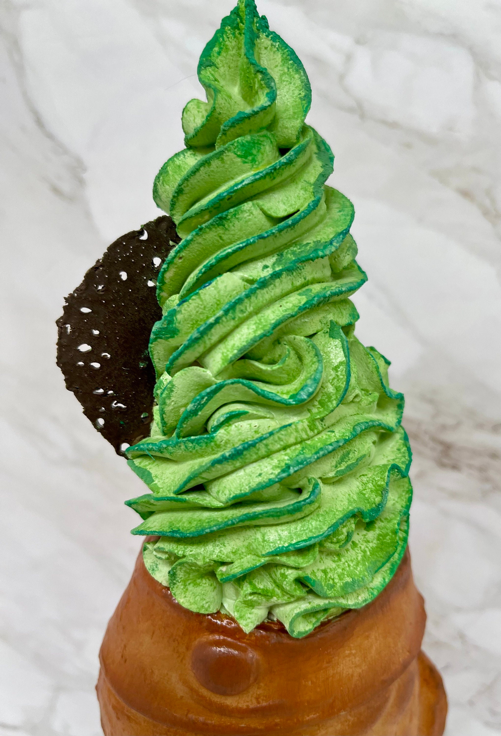 FAKE Taiyaki Matcha Ice Cream Cone, Photo Prop - Etsy