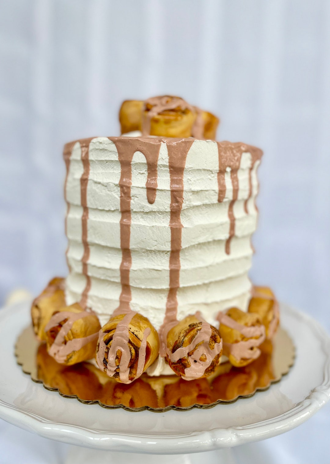 FAKE Cinnamon Roll Cake, Kitchen Decor - Etsy