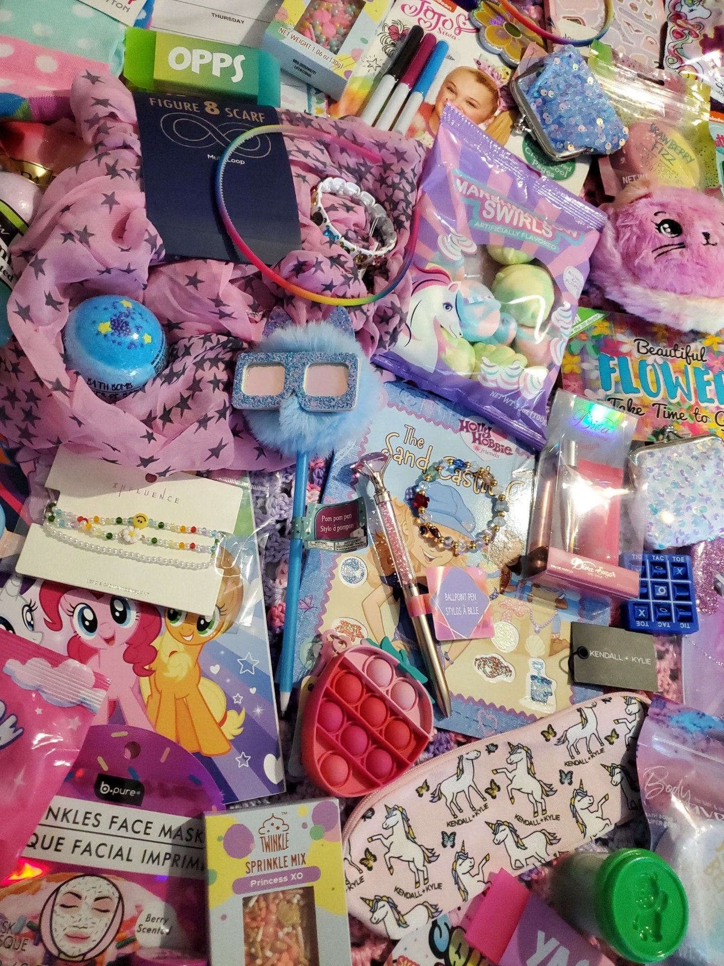 Sunshine Girl's Mini Surprise Box Personalized Name Mystery Gift Box ...