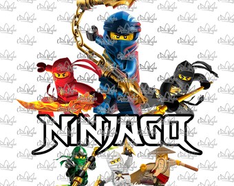 Ninjago Svg | Etsy