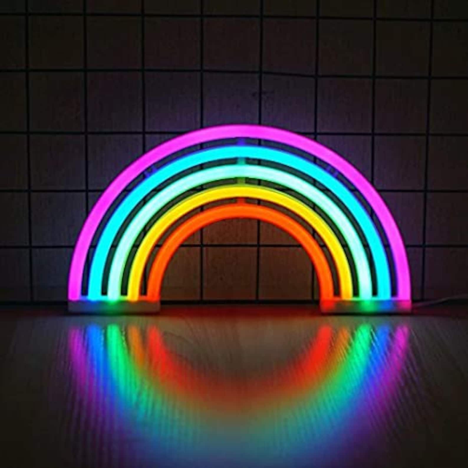 100pc Neon Rainbow Photo Collage - Etsy