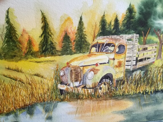 Rusty Old Truck Left to Rust and Decay. - Etsy