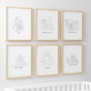 Mount Quandary Line Art Print, Colorado 14ers Minimalist Black and ...