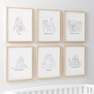 Jasper National Park Line Art Print, Maligne Lake (digital Download) - Etsy