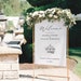 Wedding Welcome Sign With Custom Venue Drawing or National Park Artwork ...