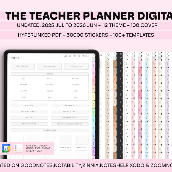 Teacher Planner - Etsy