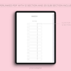 Weekly Schedule Goodnotes iPad Planner Weekly Agenda Calendar - Etsy
