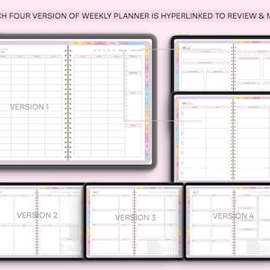 All-in-one Digital Planner 2025, 2026, 2027, Digital Planner, Digital ...