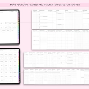 Digital Teacher Planner 2024-2025: Goodnotes iPad Academic Template ...