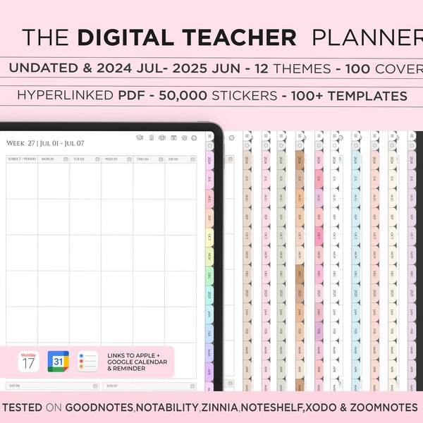 Teacher Planner - Etsy