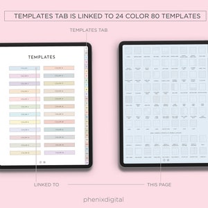 Digital Notebook With Tabs, Goodnotes Notebook, Student Notebook ...