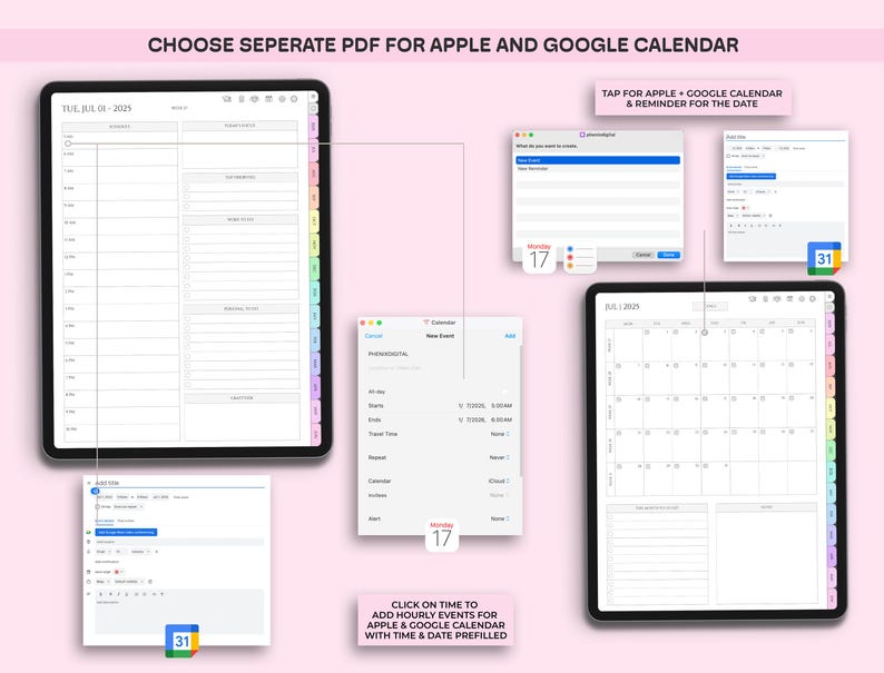 Digital Teacher Planner 2024-2025: Goodnotes iPad Academic Template ...