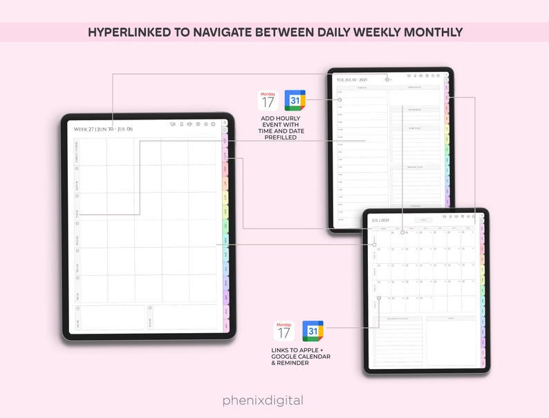 Digital Teacher Planner 2024-2025: Goodnotes iPad Academic Template ...