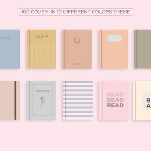 Digital Reading Journal, Digital Reading Planner, Reading Tracker ...