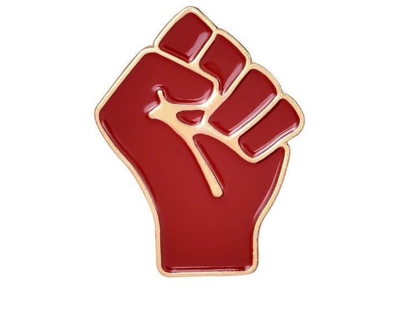 BLM Symbol Pins Enamel BLM Fist Badge Equality Pins Pin Lapels | Etsy