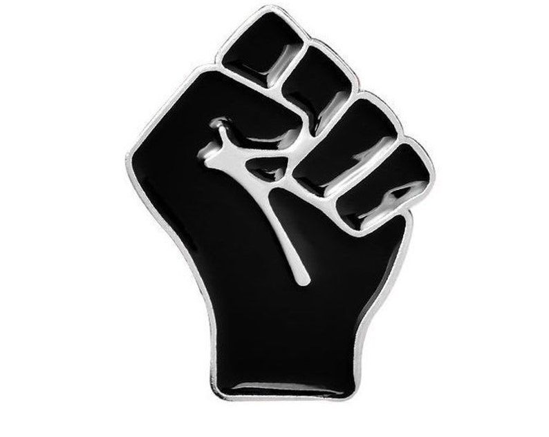 BLM Symbol Pins Enamel BLM Fist Badge Equality Pins Pin Lapels | Etsy