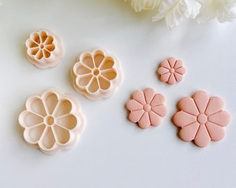 Daisy Spring Flower Floral Clay Cutter Spring Daisy Clay Cutter ...