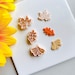 Fall Leaves Clay Cutter Set (3 Cutters) | Embossed Clay Cutters ...