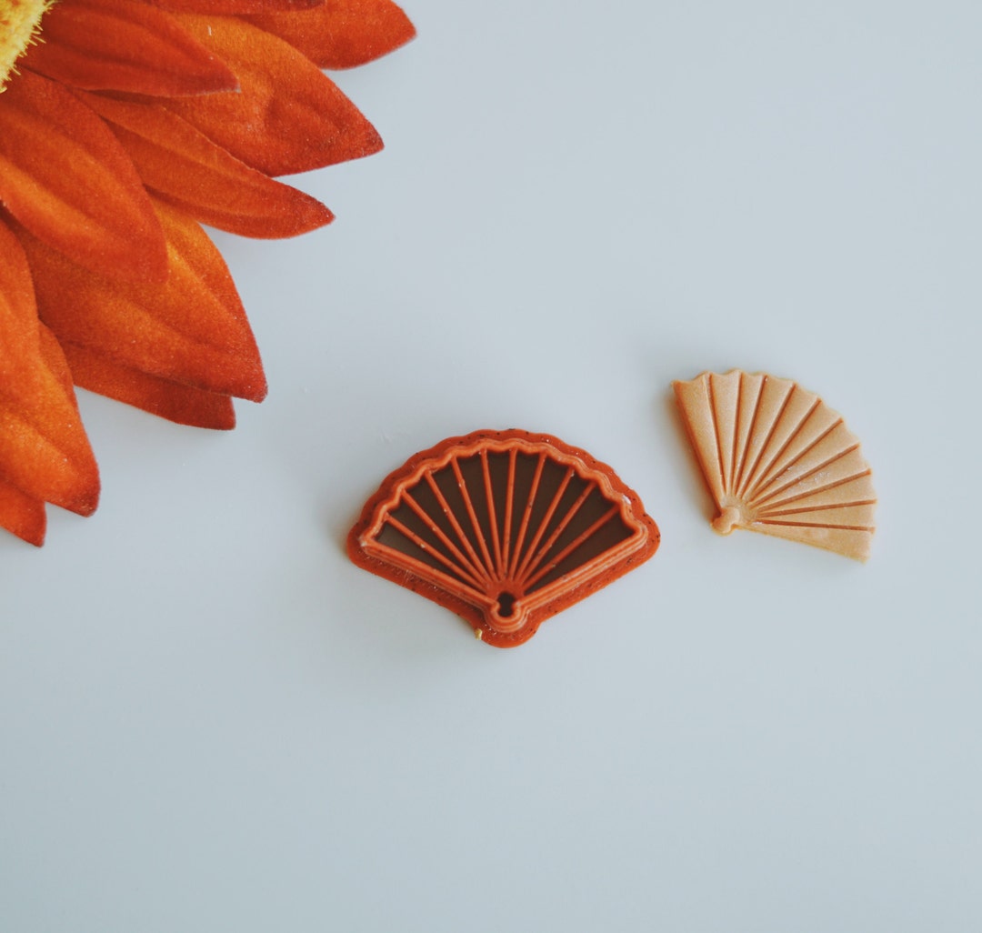 Vintage Fan Clay Cutter | Spring Polymer Clay Cutter| Valentine Light ...