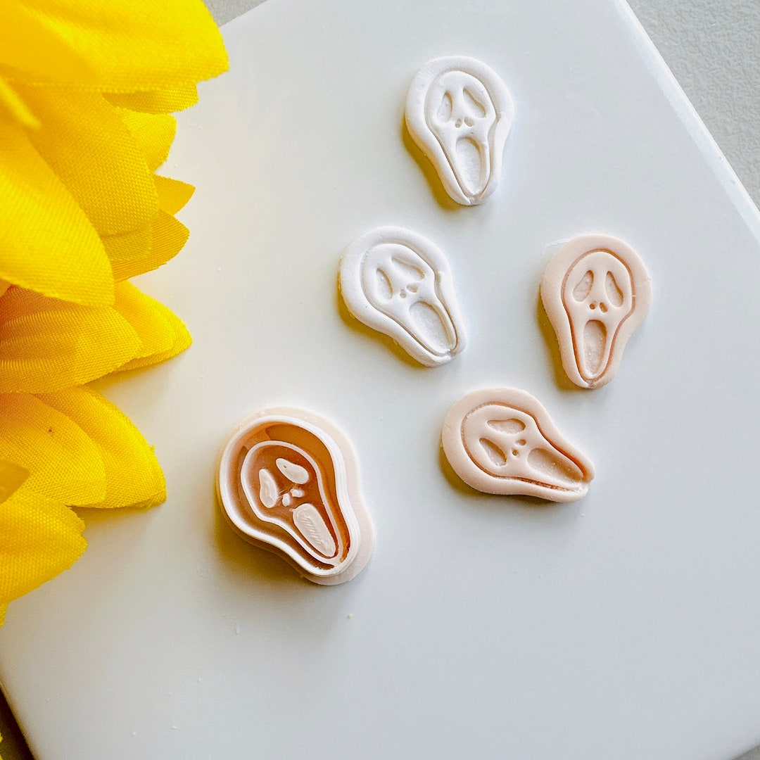 Scream Cutter Embossed Clay Cutters Halloween Autumn Cutter Set Spooky ...